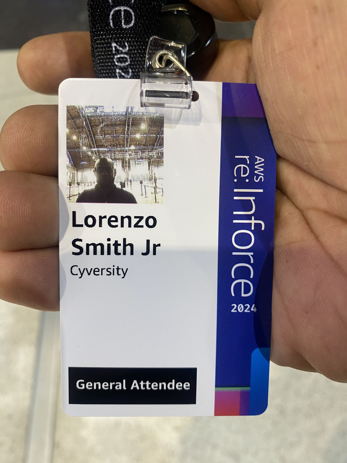 Lorenzo Smith Jr. on LinkedIn: AWS Re:Inforce 2024 LETS GO!!!! Lorenzo Smith Jr. on LinkedIn: AWS Re:Inforce 2024 LETS GO!!!!