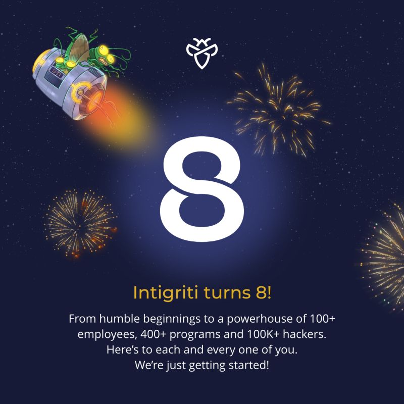 Intigriti on LinkedIn: #intigriti #anniversary #cybersecurity Intigriti on LinkedIn: #intigriti #anniversary #cybersecurity