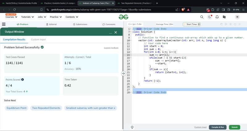 Harsh Anand on LinkedIn: #c #coding #problemsolving #geeksforgeeks # ... Harsh Anand on LinkedIn: #c #coding #problemsolving #geeksforgeeks # ...