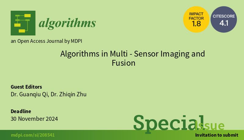 Algorithms MDPI on LinkedIn: #specialissue #multisensor #algorithms # ... Algorithms MDPI on LinkedIn: #specialissue #multisensor #algorithms # ...