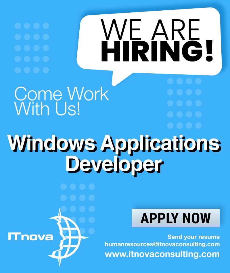 Sandra Carolina Seldes, PMP on LinkedIn: @ITnova we are hiring! Please ... Sandra Carolina Seldes, PMP on LinkedIn: @ITnova we are hiring! Please ...