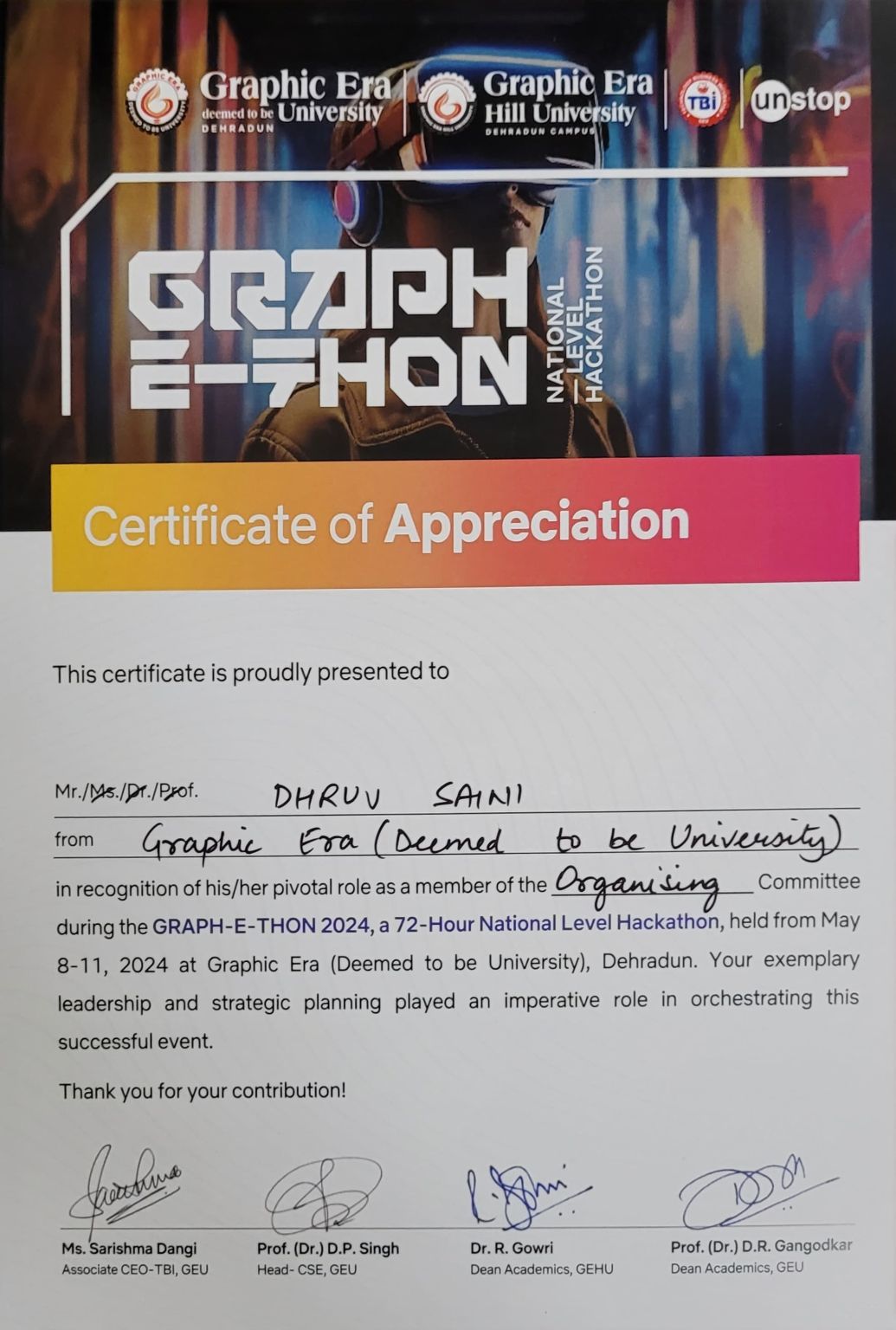 Dhruv Saini on LinkedIn: #hackathon #leadership #techinnovation # ... Dhruv Saini on LinkedIn: #hackathon #leadership #techinnovation # ...