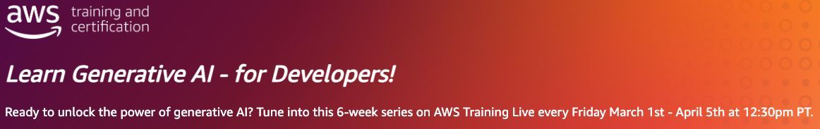 Ivan Kopas on LinkedIn: #genai #dev #aws #awsskillbuilder #free Ivan Kopas on LinkedIn: #genai #dev #aws #awsskillbuilder #free
