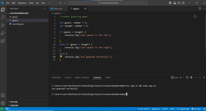 Arisha Ghaffar on LinkedIn: #typescript #gamedevelopment #codingjourney Arisha Ghaffar on LinkedIn: #typescript #gamedevelopment #codingjourney