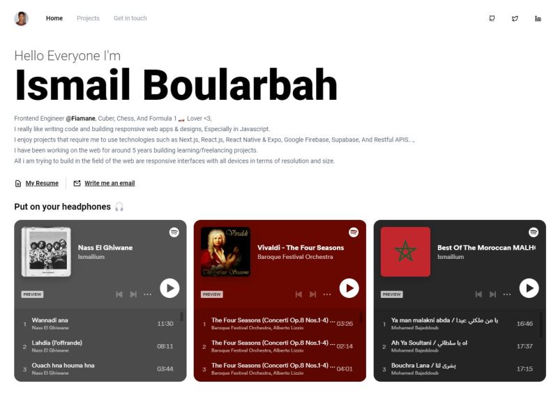 Ismail Boularbah on LinkedIn: #nextjs #typescript #tailwindcss # ... Ismail Boularbah on LinkedIn: #nextjs #typescript #tailwindcss # ...