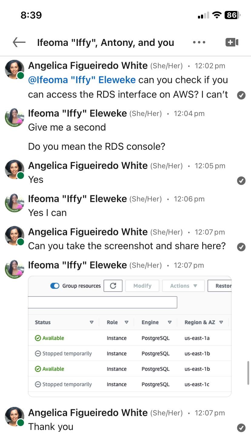 Angelica Figueiredo White on LinkedIn: Amazon Web Services (AWS) I ... Angelica Figueiredo White on LinkedIn: Amazon Web Services (AWS) I ...