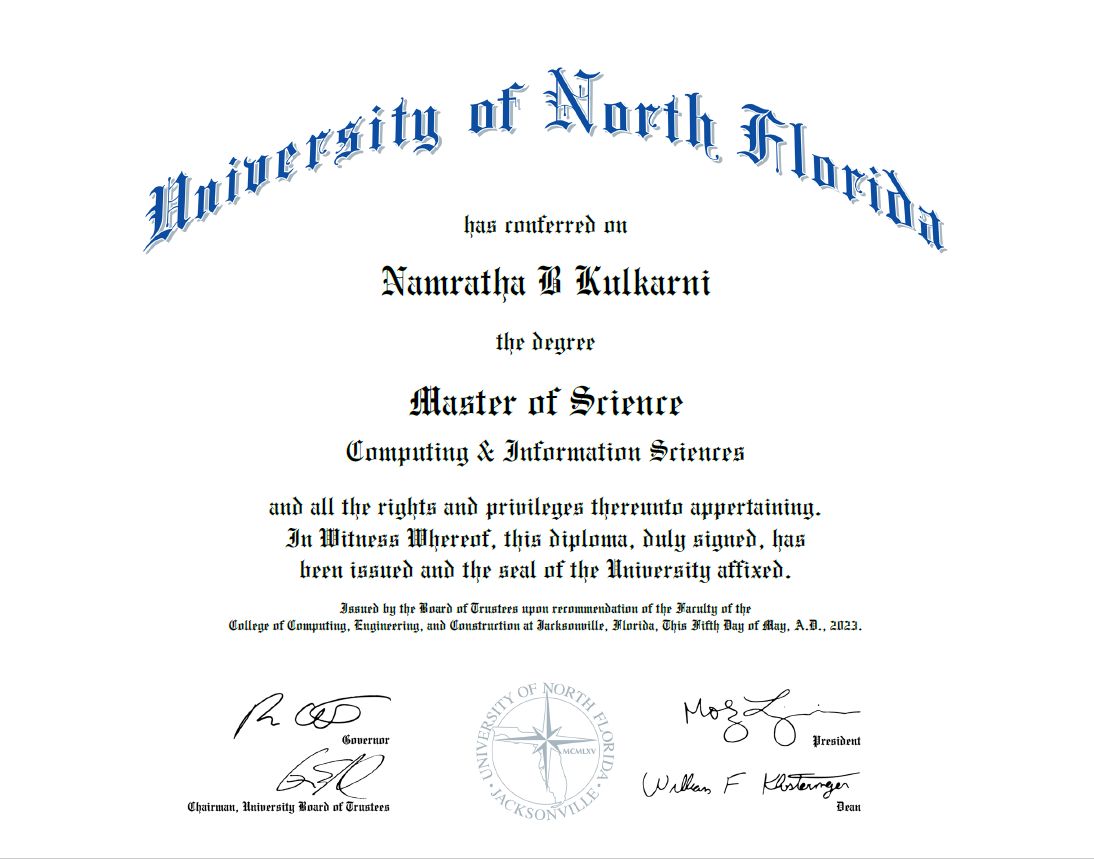 Namratha K. on LinkedIn: #university Namratha K. on LinkedIn: #university