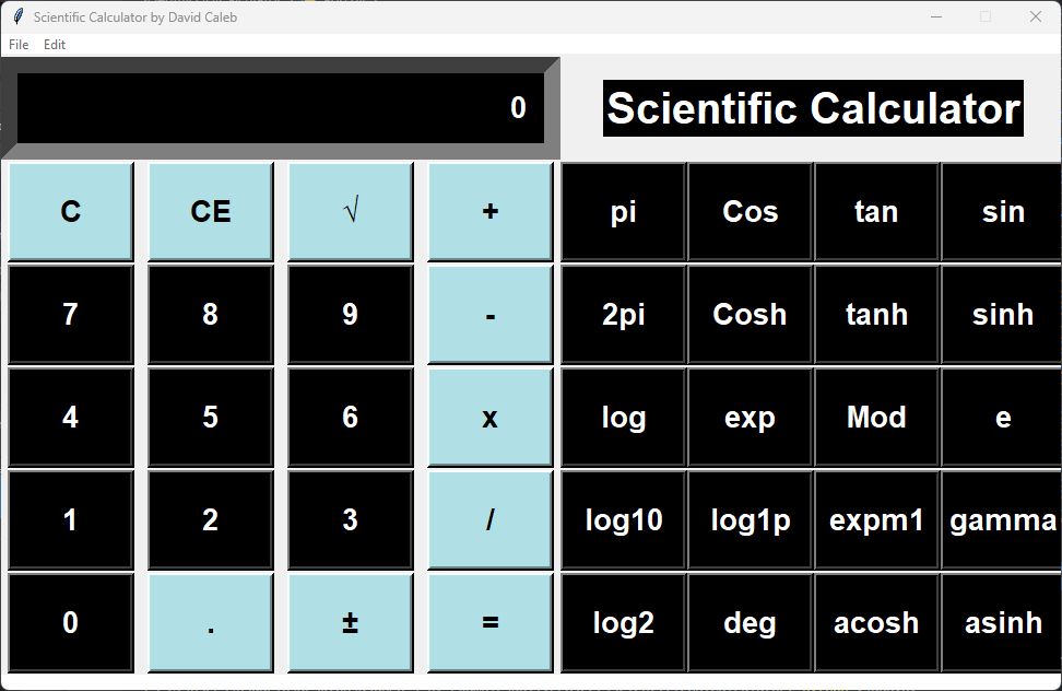 David Caleb Chaparro Orozco on LinkedIn: #python #gui #calculator # ... David Caleb Chaparro Orozco on LinkedIn: #python #gui #calculator # ...