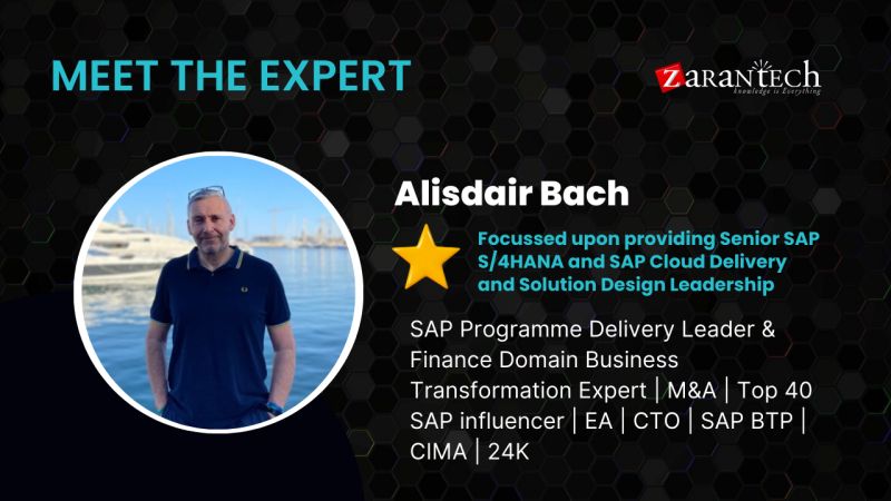SAP Learner Community on LinkedIn: 🌟 Meet Alisdair Bach, a Trailblazer ... SAP Learner Community on LinkedIn: 🌟 Meet Alisdair Bach, a Trailblazer ...