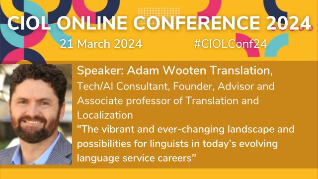 Chartered Institute of Linguists on LinkedIn: #ciolconf24 Chartered Institute of Linguists on LinkedIn: #ciolconf24