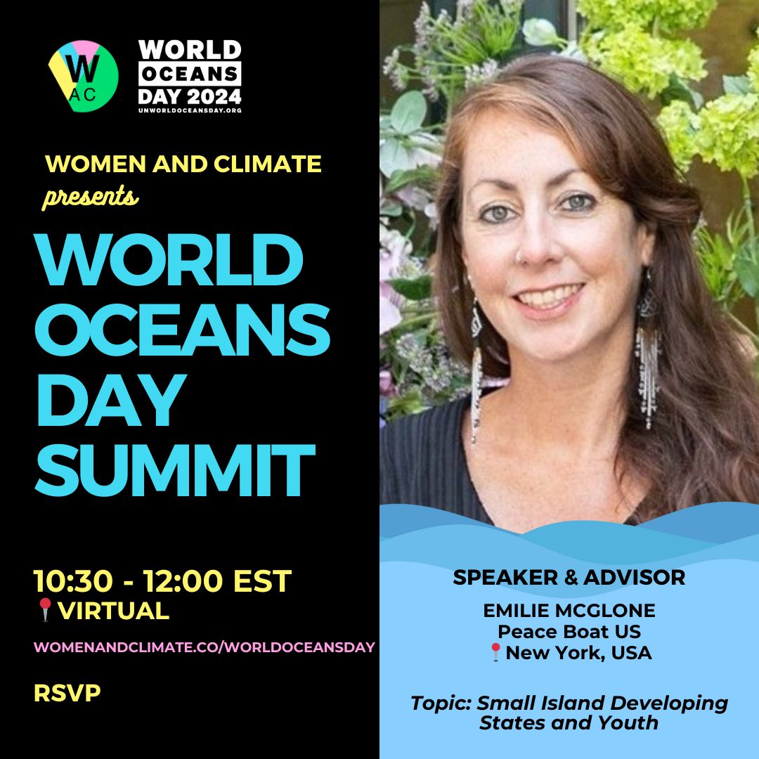 Emilie McGlone on LinkedIn: #worldoceansday #womenandclimate #climateaction Emilie McGlone on LinkedIn: #worldoceansday #womenandclimate #climateaction
