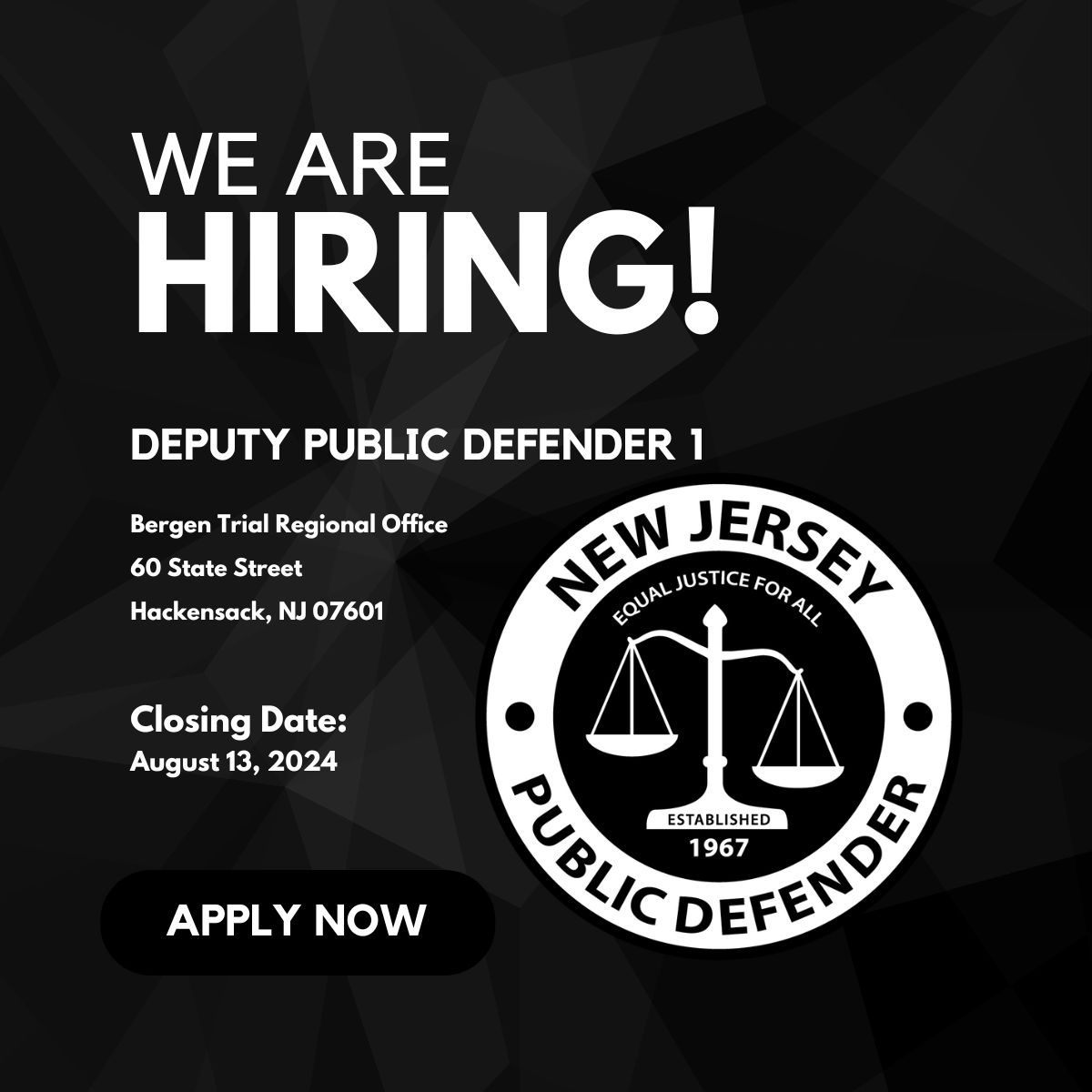 New Jersey Office of the Public Defender on LinkedIn: #njopd #njopdjobs ... New Jersey Office of the Public Defender on LinkedIn: #njopd #njopdjobs ...