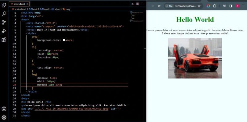 Muhammad Awais Dawood on LinkedIn: #vscode #frontenddevelopment #html # ... Muhammad Awais Dawood on LinkedIn: #vscode #frontenddevelopment #html # ...