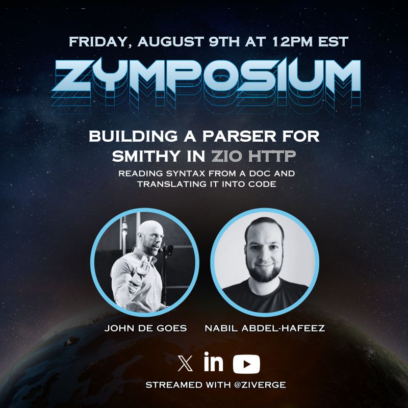 Ziverge on LinkedIn: #ziohttp #zio #zymposium Ziverge on LinkedIn: #ziohttp #zio #zymposium