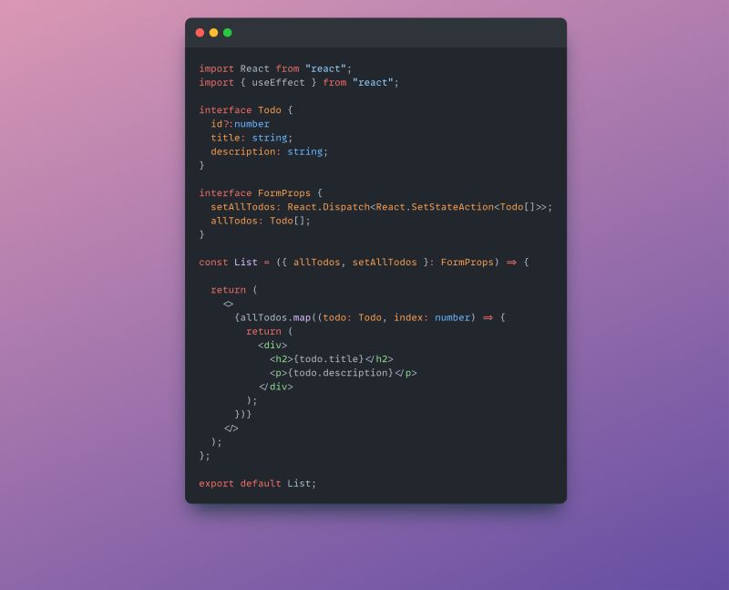Kiran Sundal on LinkedIn: #typescript #todolist #react #progressupdate Kiran Sundal on LinkedIn: #typescript #todolist #react #progressupdate