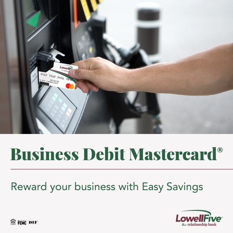 Lowell Five Bank on LinkedIn: Lowell Five BUSINESS Debit Card customers ... Lowell Five Bank on LinkedIn: Lowell Five BUSINESS Debit Card customers ...
