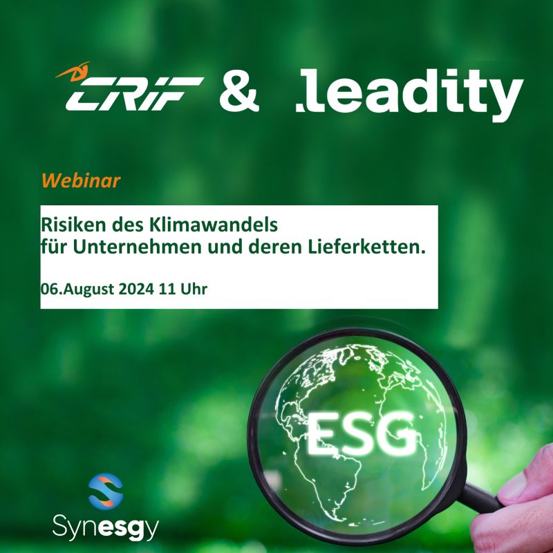 CRIF Deutschland auf LinkedIn: 🌟 Webinar-Tipp: Risiken des Klimawandels ... CRIF Deutschland auf LinkedIn: 🌟 Webinar-Tipp: Risiken des Klimawandels ...