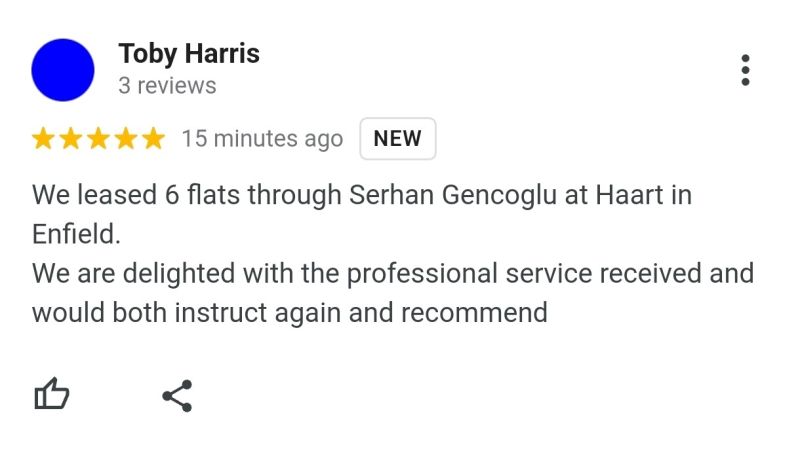 Serhan Gencoglu on LinkedIn: lovely review from a special landlord. if ... Serhan Gencoglu on LinkedIn: lovely review from a special landlord. if ...