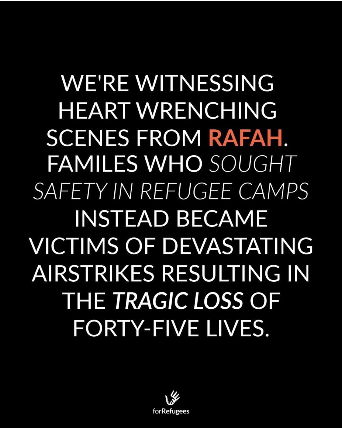 forRefugees on LinkedIn: We're witnessing heart wrenching scenes from ... forRefugees on LinkedIn: We're witnessing heart wrenching scenes from ...