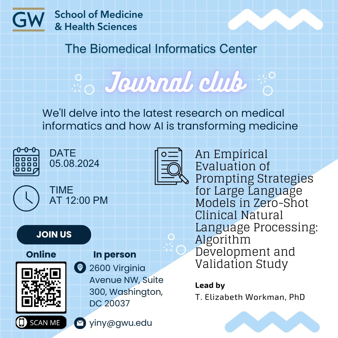 GW Biomedical Informatics Center on LinkedIn: #biomedical #research #ai GW Biomedical Informatics Center on LinkedIn: #biomedical #research #ai