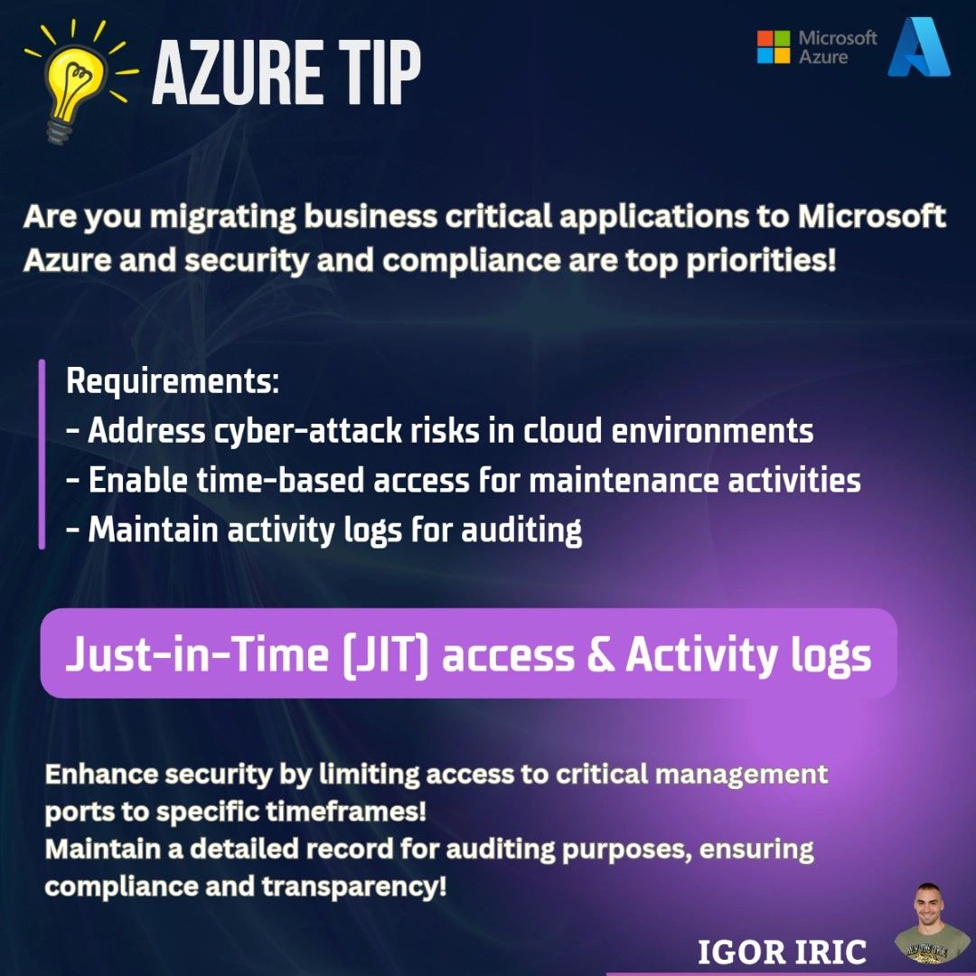 Igor Iric on LinkedIn: #azuresecurity #azure #cloudcomputing Igor Iric on LinkedIn: #azuresecurity #azure #cloudcomputing