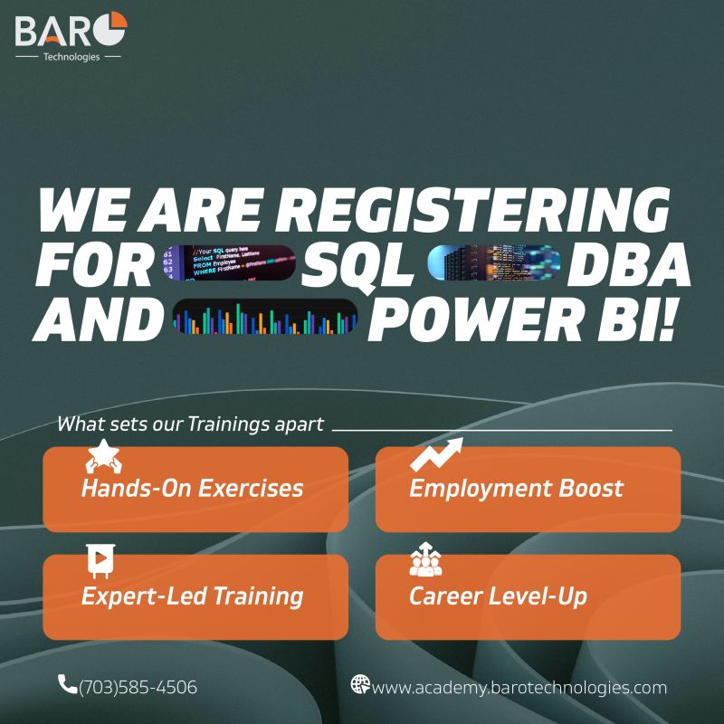 Baro Technologies on LinkedIn: #sqldba #powerbi #datascience #dataviz # ... Baro Technologies on LinkedIn: #sqldba #powerbi #datascience #dataviz # ...