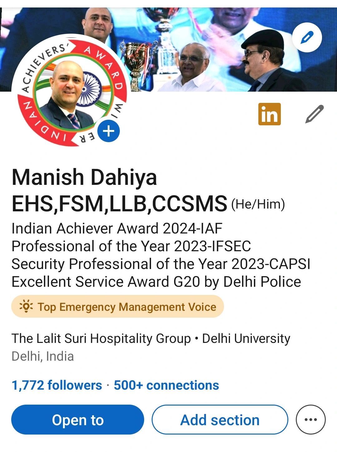 Manish Dahiya EHS,FSM,LLB,CCSMS on LinkedIn: I am excited to announce ... Manish Dahiya EHS,FSM,LLB,CCSMS on LinkedIn: I am excited to announce ...