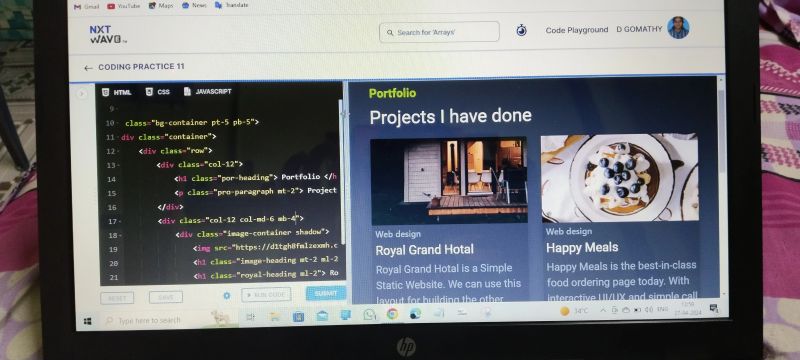 Gomathy D on LinkedIn: #ccbp #nxtwave #reactjs #python #coding # ... Gomathy D on LinkedIn: #ccbp #nxtwave #reactjs #python #coding # ...