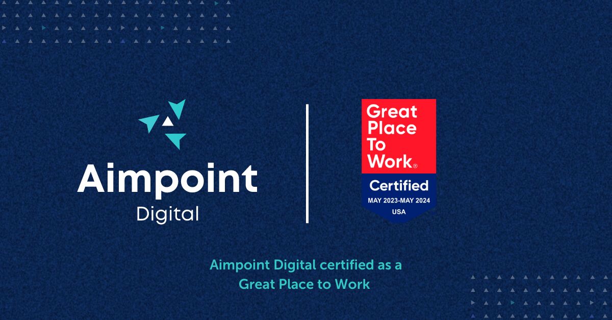 Aimpoint Digital on LinkedIn: Working at Aimpoint Digital Aimpoint Digital on LinkedIn: Working at Aimpoint Digital
