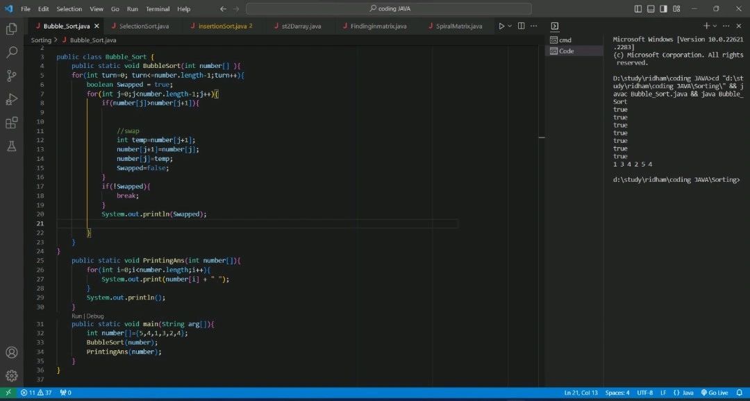 Ridham Kumar on LinkedIn: #100daysofcode #algorithm #sorting # ... Ridham Kumar on LinkedIn: #100daysofcode #algorithm #sorting # ...