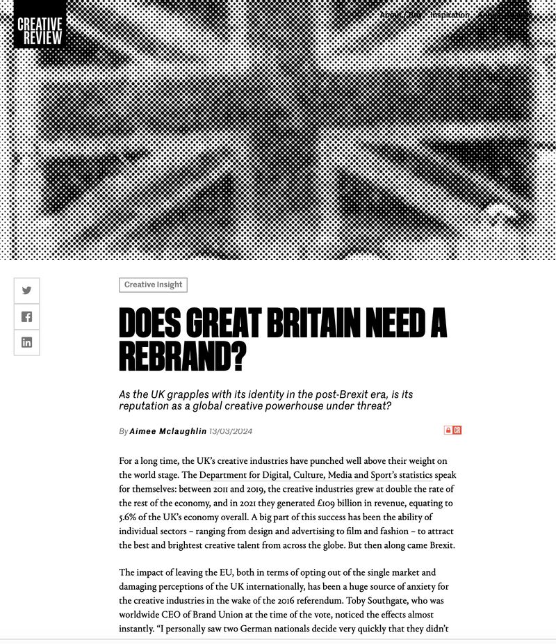 Forsman & Bodenfors on LinkedIn: Does Britain need a rebrand? 🇬🇧 🇬🇧 🇬🇧 ... Forsman & Bodenfors on LinkedIn: Does Britain need a rebrand? 🇬🇧 🇬🇧 🇬🇧 ...