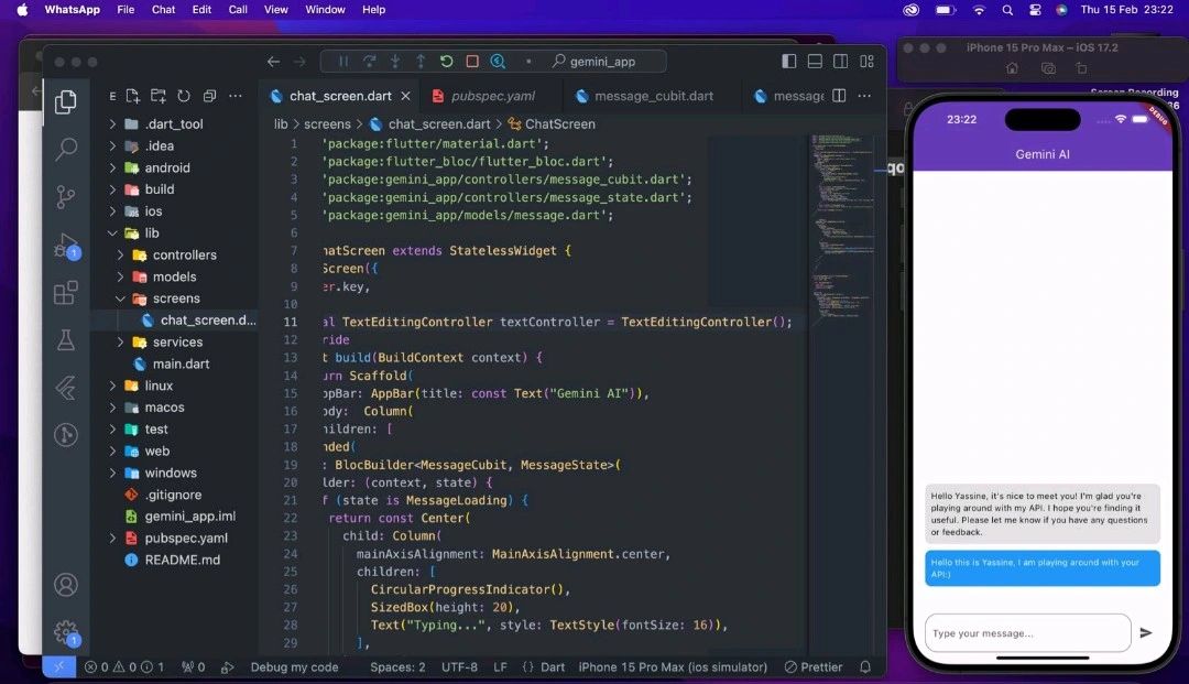 Yassine Benkhay on LinkedIn: #buildwithgemini #flutter #dart Yassine Benkhay on LinkedIn: #buildwithgemini #flutter #dart