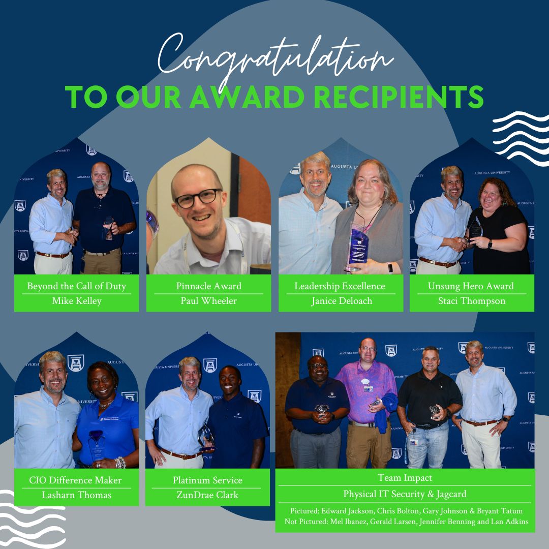 Augusta University Information Technology on LinkedIn: Congratulations ... Augusta University Information Technology on LinkedIn: Congratulations ...