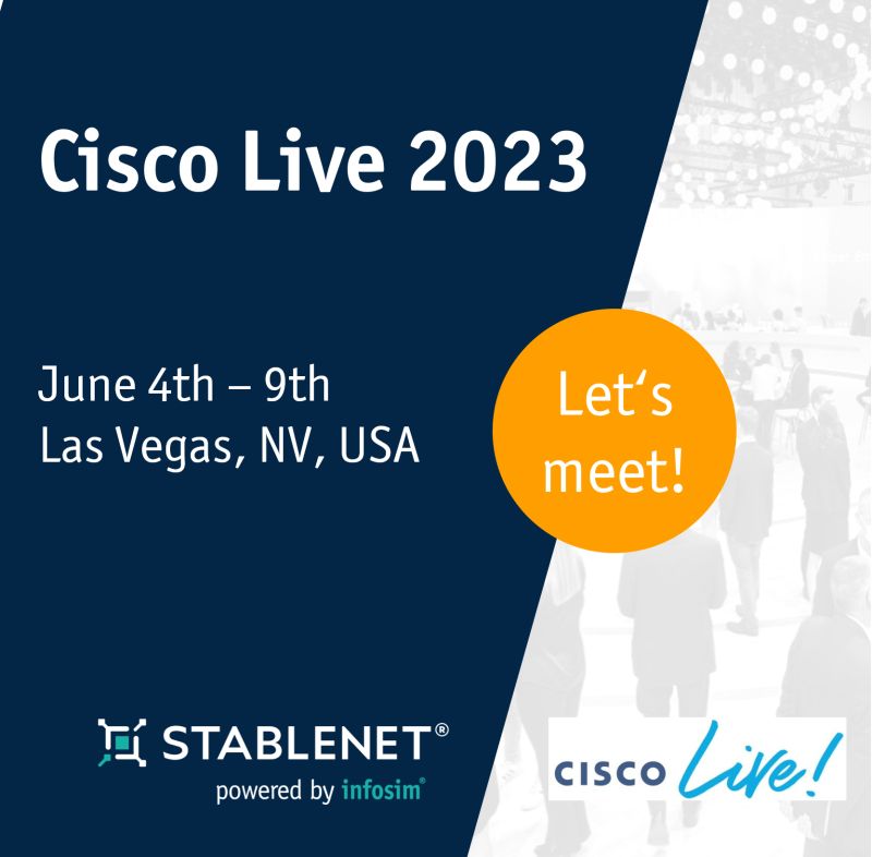 Infosim® on LinkedIn: Infosim at Cisco Live 2023 in Las Vegas Infosim® on LinkedIn: Infosim at Cisco Live 2023 in Las Vegas