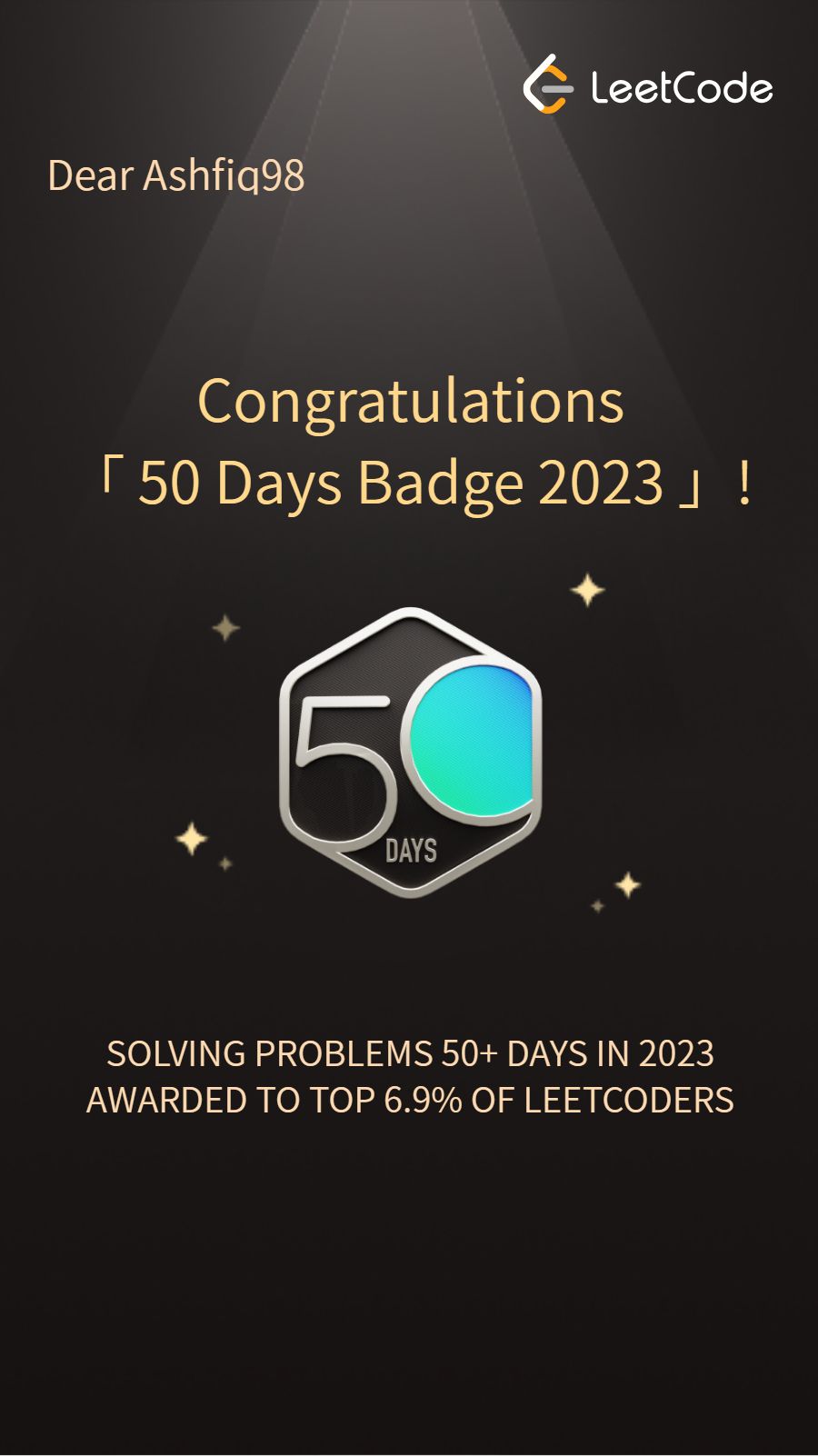Ashfiq Topu on LinkedIn: #leetcode #codingjourney #consistencyiskey # ... Ashfiq Topu on LinkedIn: #leetcode #codingjourney #consistencyiskey # ...