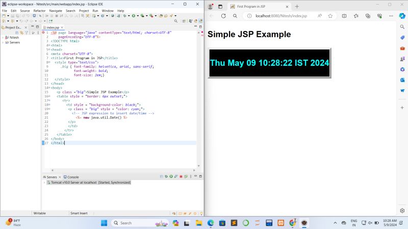 Nitesh Kumar Jha on LinkedIn: #webdevelopment #jspservlet Nitesh Kumar Jha on LinkedIn: #webdevelopment #jspservlet