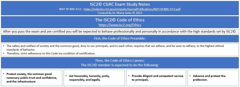 DR. MARIA SETTE on LinkedIn: ISC2© CISSP & CGRC Exam Study Notes ISC2 ... DR. MARIA SETTE on LinkedIn: ISC2© CISSP & CGRC Exam Study Notes ISC2 ...