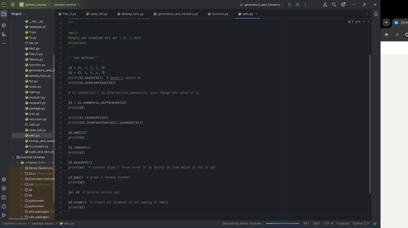 Rishivatsal Mishra on LinkedIn: #30daysofcode #pythonprogramming # ... Rishivatsal Mishra on LinkedIn: #30daysofcode #pythonprogramming # ...