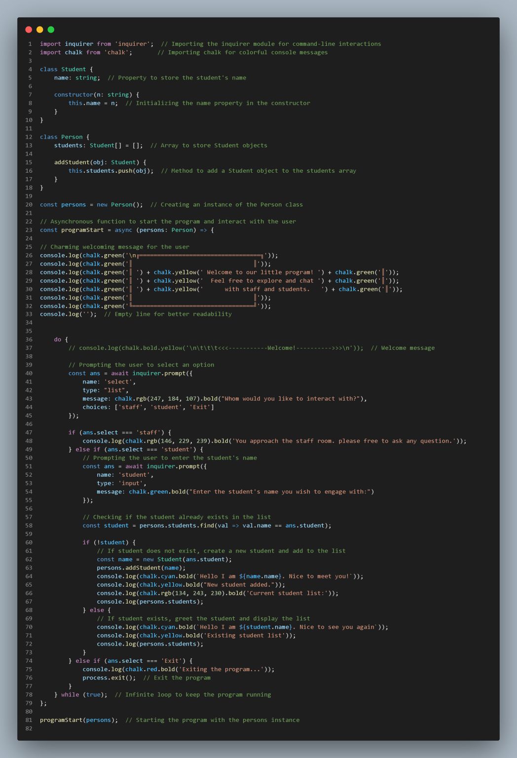 Bisma Shah on LinkedIn: #nodejs #javascript #opensource #interactivecli ... Bisma Shah on LinkedIn: #nodejs #javascript #opensource #interactivecli ...