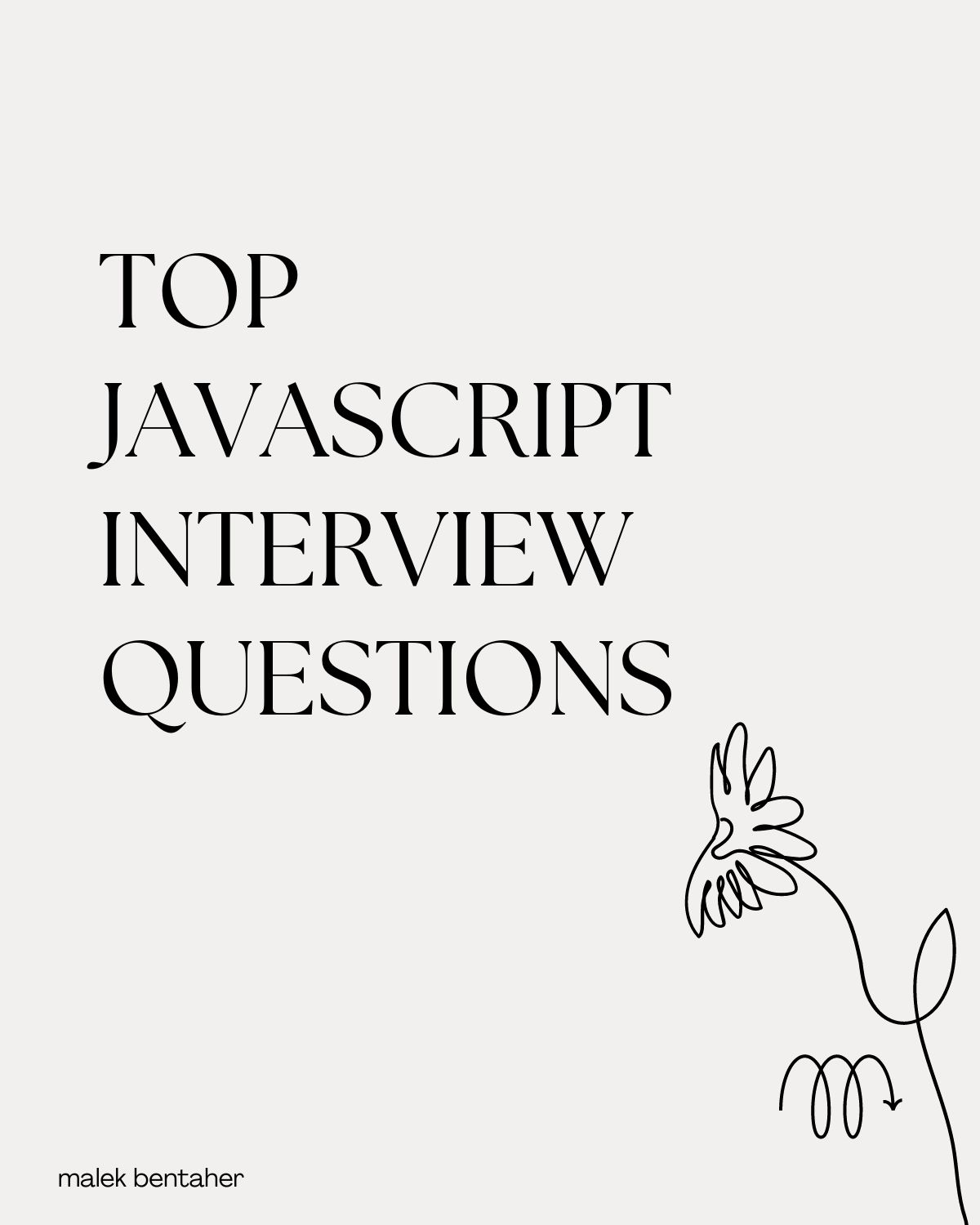 Bentaher Malek on LinkedIn: #frontend #javascript #interview #hr Bentaher Malek on LinkedIn: #frontend #javascript #interview #hr
