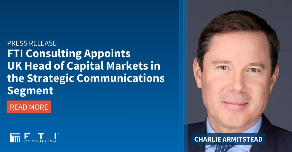 FTI Consulting Strategic Communications on LinkedIn: FTI Consulting ... FTI Consulting Strategic Communications on LinkedIn: FTI Consulting ...