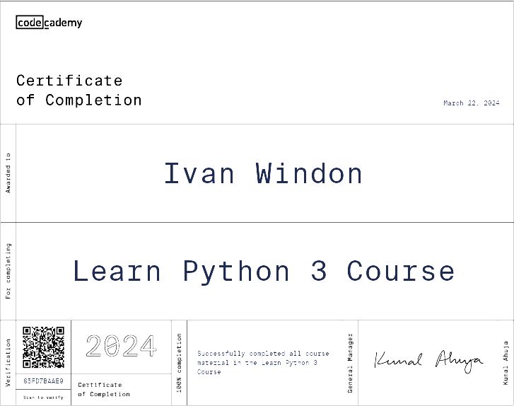 Ivan Windon on LinkedIn: #python #coding #devops #learning #ibm # ... Ivan Windon on LinkedIn: #python #coding #devops #learning #ibm # ...