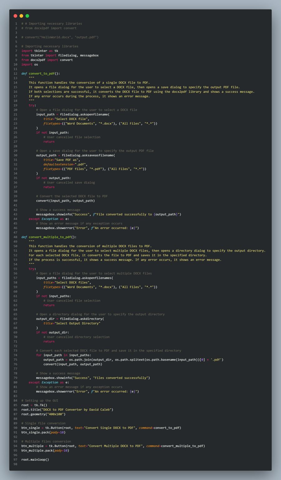 David Caleb Chaparro Orozco on LinkedIn: #documentautomation #python # ... David Caleb Chaparro Orozco on LinkedIn: #documentautomation #python # ...