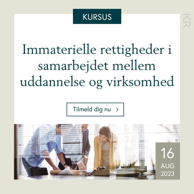 Kromann Reumert på LinkedIn: Immaterielle rettigheder |Kromann Reumert Kromann Reumert på LinkedIn: Immaterielle rettigheder |Kromann Reumert