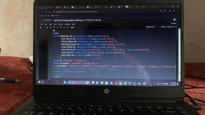 Hamza khan on LinkedIn: #pandas #jupiter #machinelearning Hamza khan on LinkedIn: #pandas #jupiter #machinelearning