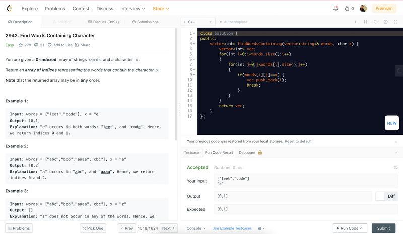 Sweta Pandit on LinkedIn: #75dayscodechallenge #leetcode #algorithm # ... Sweta Pandit on LinkedIn: #75dayscodechallenge #leetcode #algorithm # ...