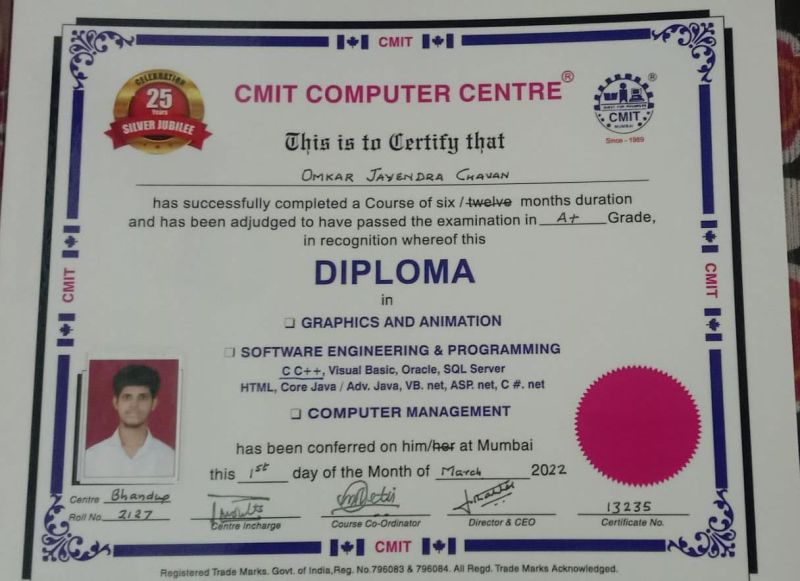 Omkar Chavan on LinkedIn: Hello connections! I am elated to share that ... Omkar Chavan on LinkedIn: Hello connections! I am elated to share that ...