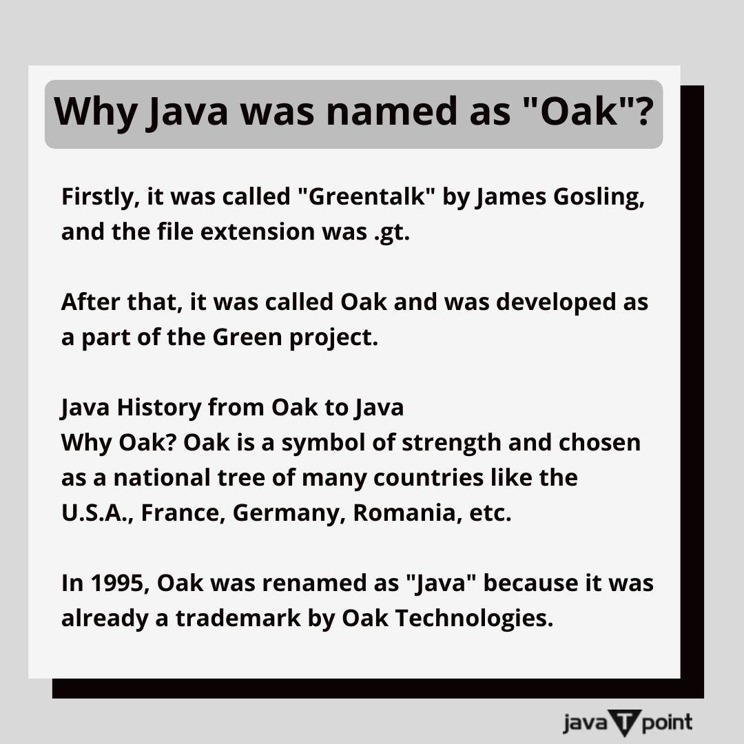 Tpoint Tech on LinkedIn: #java #javaprogramming # ... Tpoint Tech on LinkedIn: #java #javaprogramming # ...