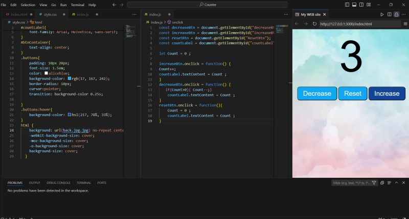 Anas Elaymach on LinkedIn: #webdev #html #css #javascript #firststeps Anas Elaymach on LinkedIn: #webdev #html #css #javascript #firststeps