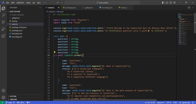 Ghaniya Khan on LinkedIn: #typescript #quiz #nodejs #programming # ... Ghaniya Khan on LinkedIn: #typescript #quiz #nodejs #programming # ...
